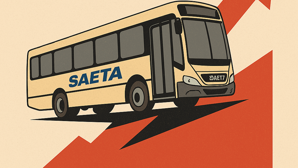 Sube el boleto en Salta: SAETA será el más caro del NOA